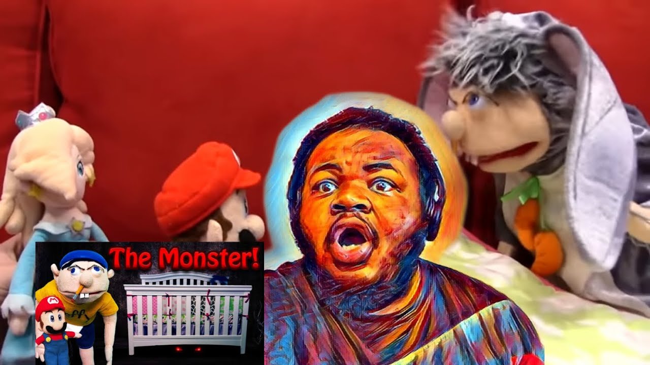 SML Movie: The Monster (REACTION) #sml #jeffy #smlthemonster 😂🐰 - YouTube