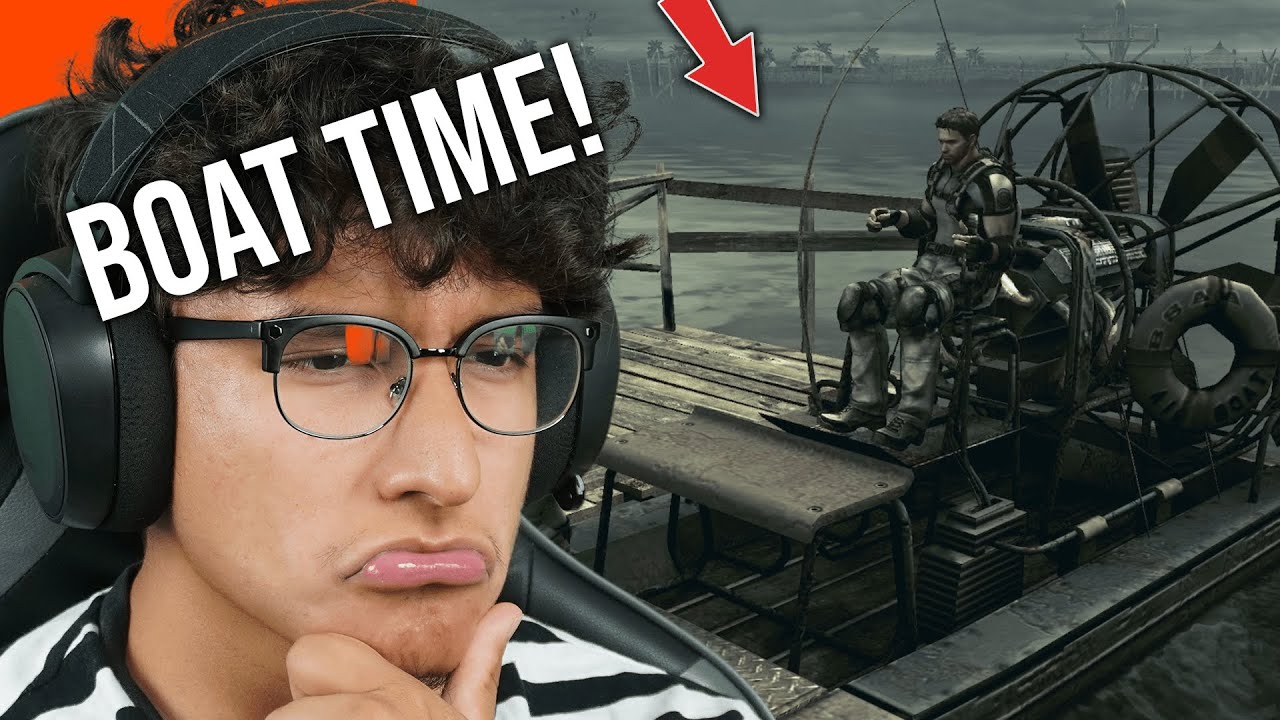LEMME DRIVE DA BOAT! - Resident Evil 5 #07 - YouTube