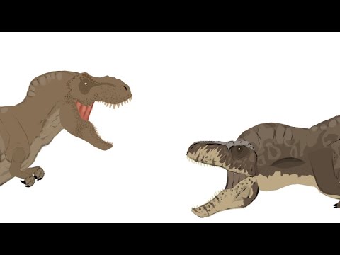 DC2)rexy vs prehistoric planet hank (no sound) - YouTube