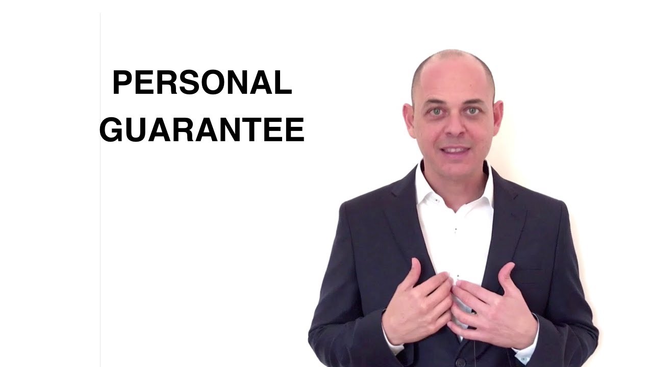 Personal Guarantee Template: Get A Guarantee In Place Without Paying A ...