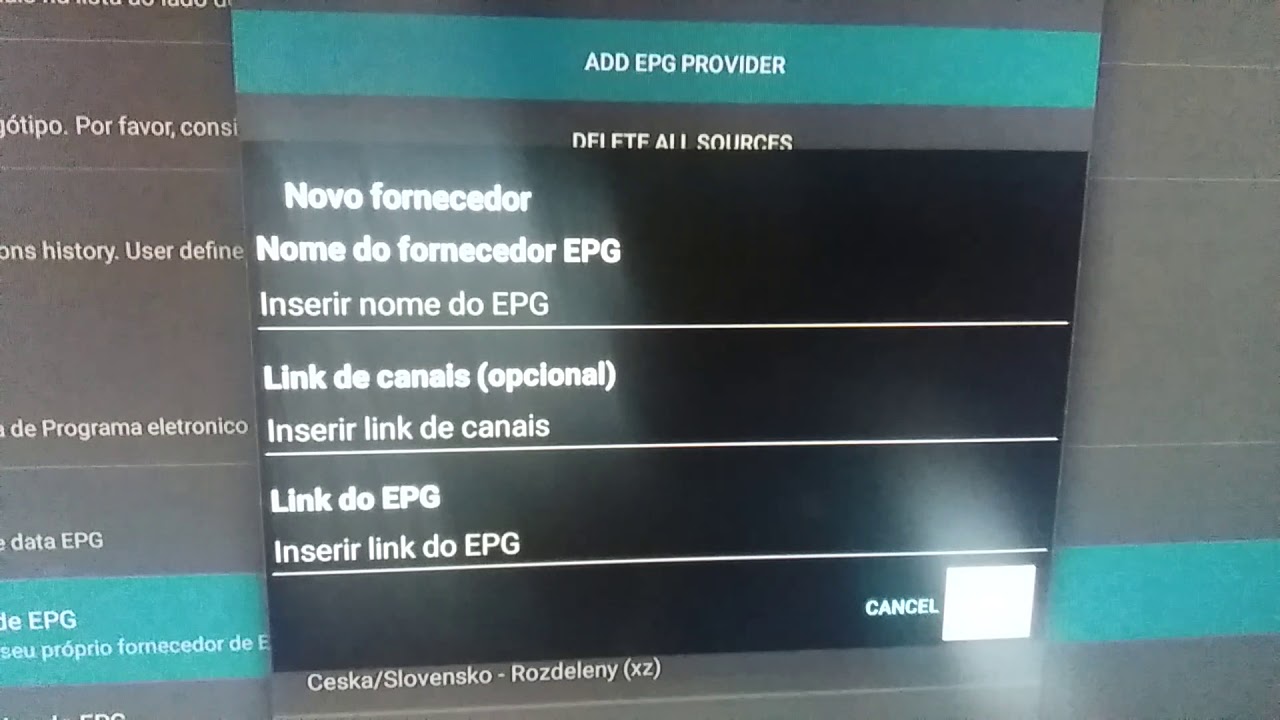 Colocando o Epg (guia de programação) no Iptv extreme - YouTube