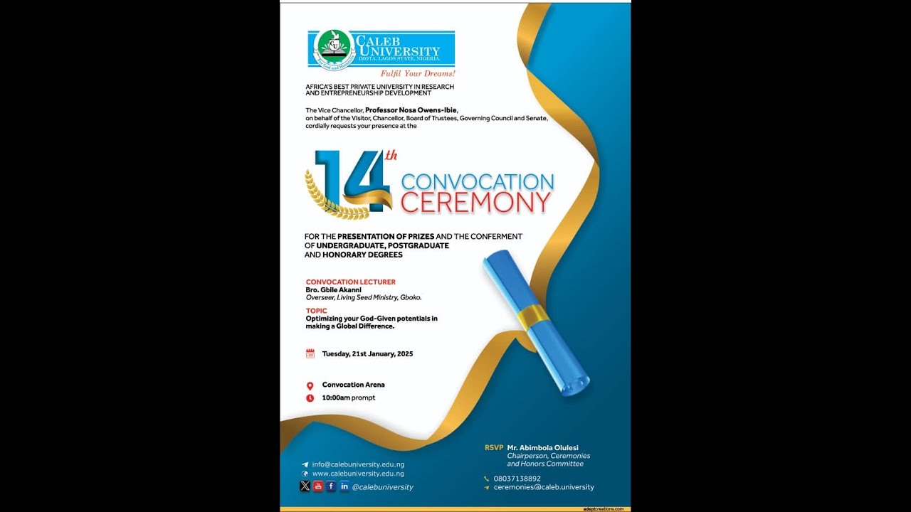 14th Convocation Ceremony - YouTube