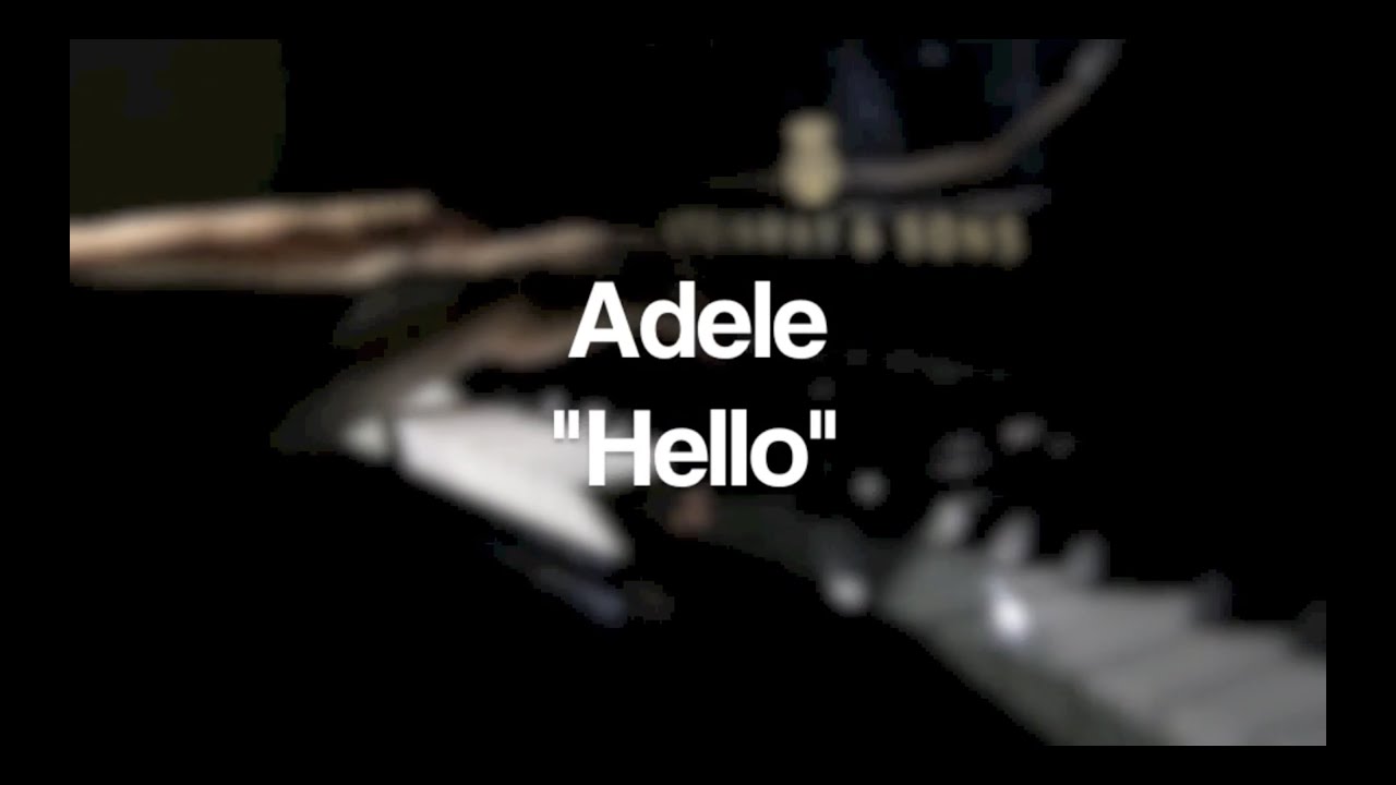 Adele - Hello Piano Cover - YouTube