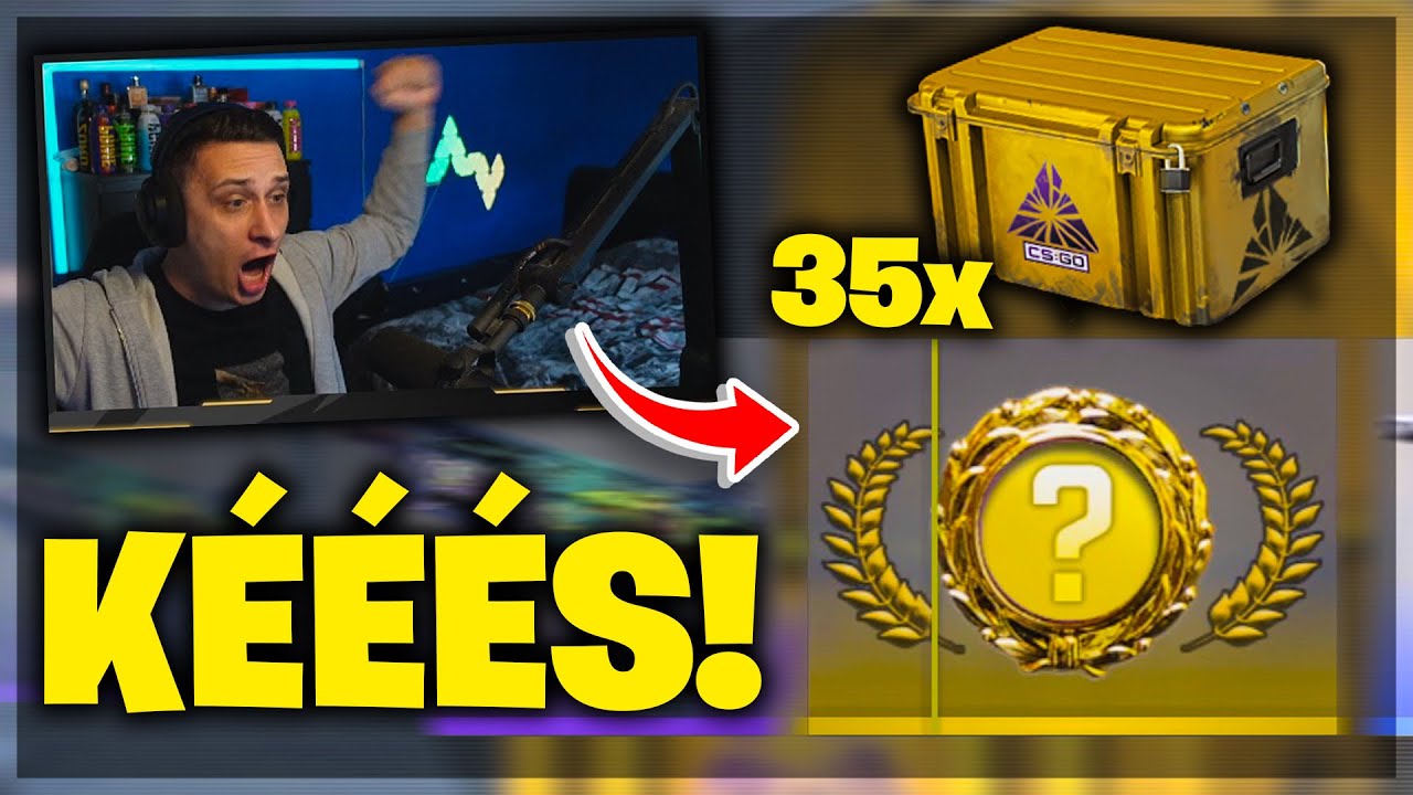 OTT A KÉÉÉS! Kinyitottam 35 Fracture Ládát | Counter Strike 2 - YouTube