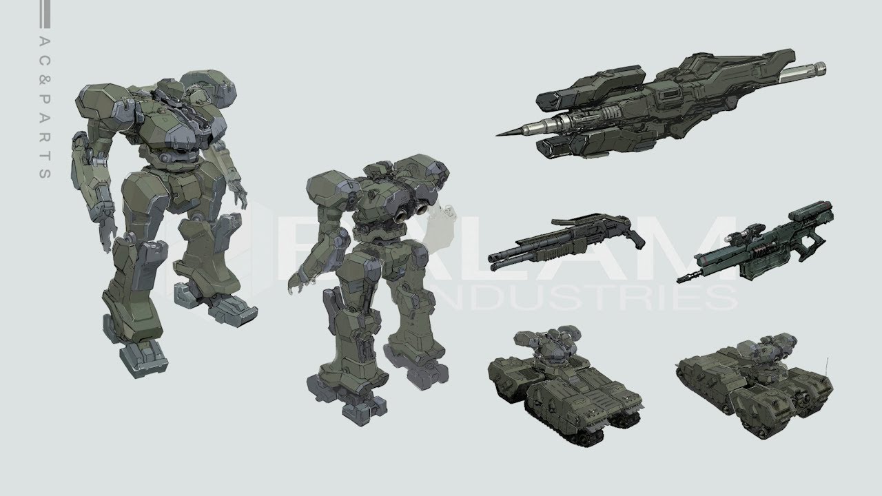 Armored Core Lore: Balam Industries - YouTube