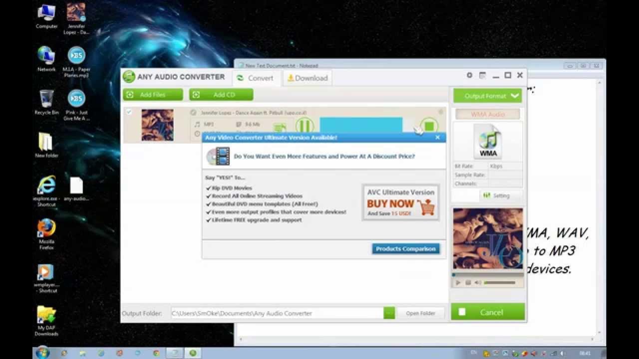 How To Convert Any Audio File With Any Audio Converter - YouTube