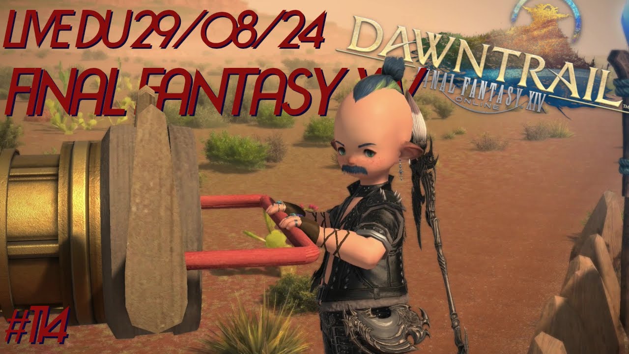 VOD #114 - Ca va péter ! - Final Fantasy XIV - 29/08/24 - YouTube