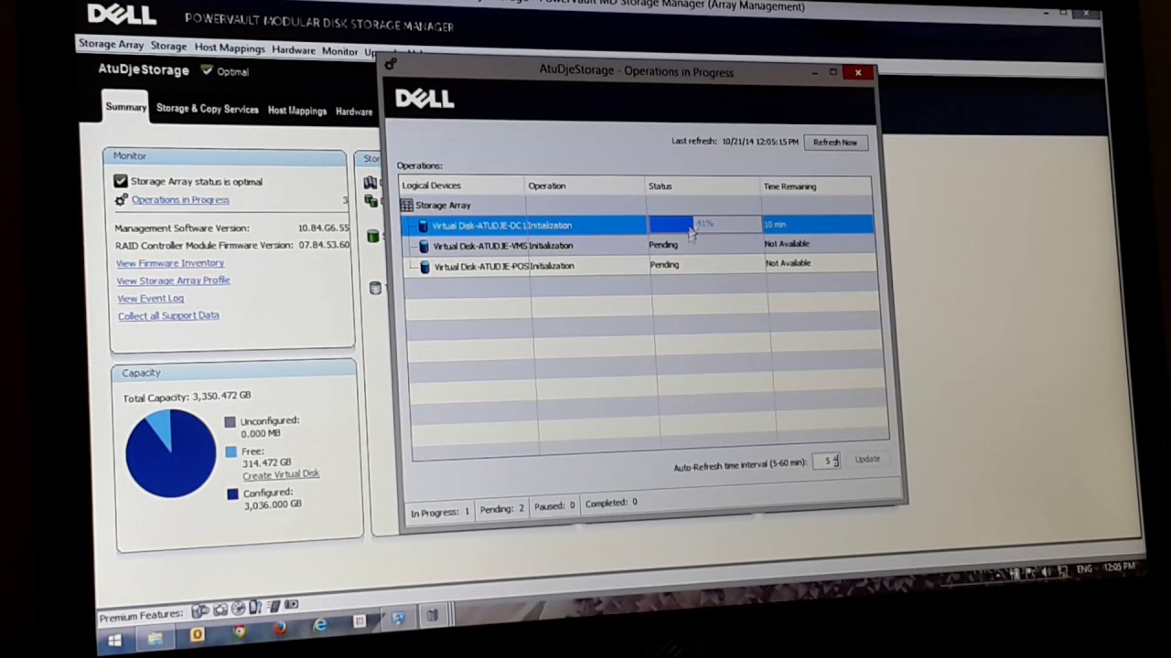 DELL MD Storage Configuration 3/9 - YouTube