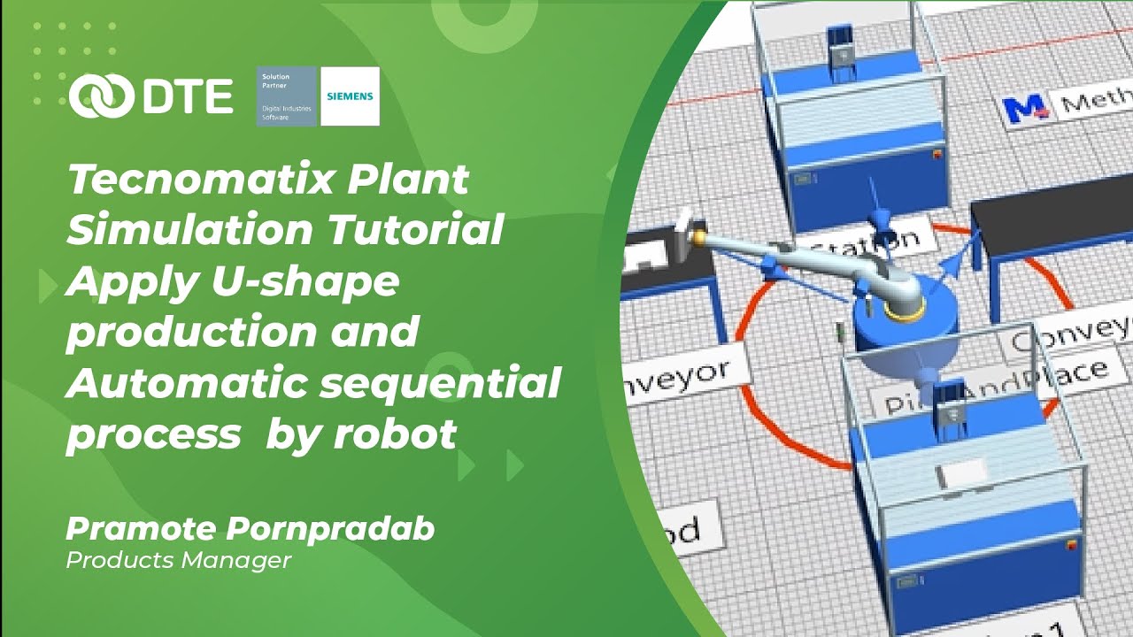 Apply U-shape production and Automatic sequential process by robot ...