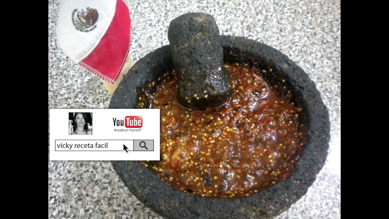 SALSA DE TOMATE ASADA | Vicky Receta Facil - YouTube