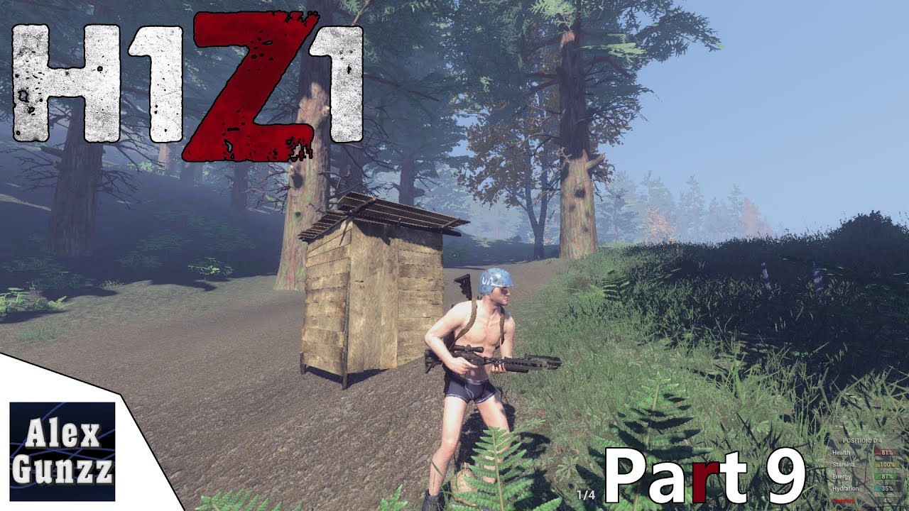 H1Z1 Survival Gameplay - Part 9: "Too Many Zombies & Building!" (Early ...