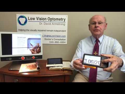 Electronic devices for Low Vision - YouTube