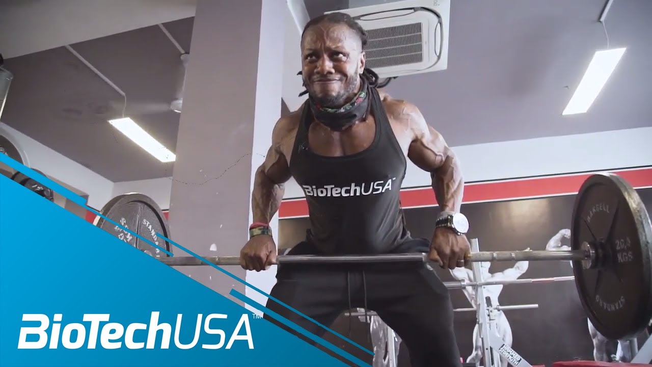 How to do Heavy Barbell Row for Beginners by Ulisses - BioTechUSA - YouTube