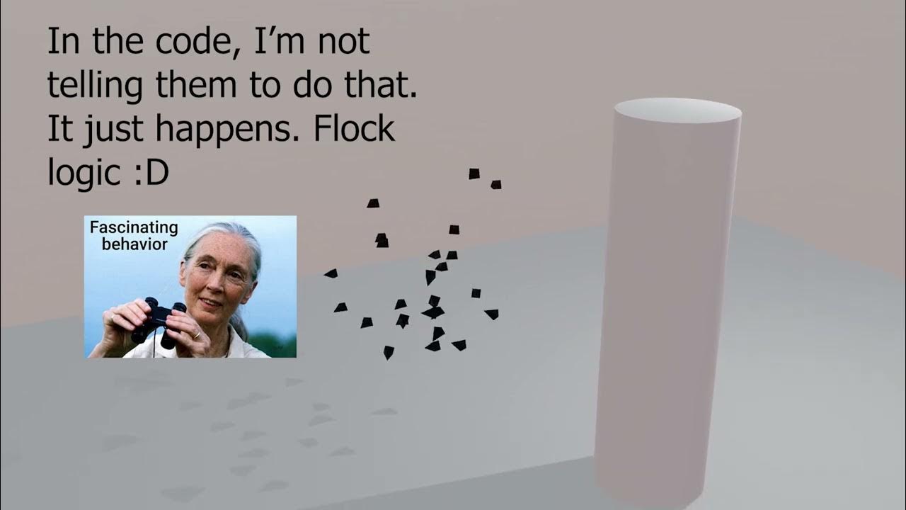 Boids Algorithm With My Own Game Engine (OP Engine) - YouTube