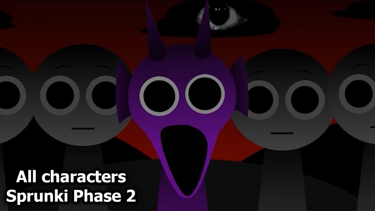 Sprunki Incredibox - Check out each Character in Sprunki Phase 2 - YouTube