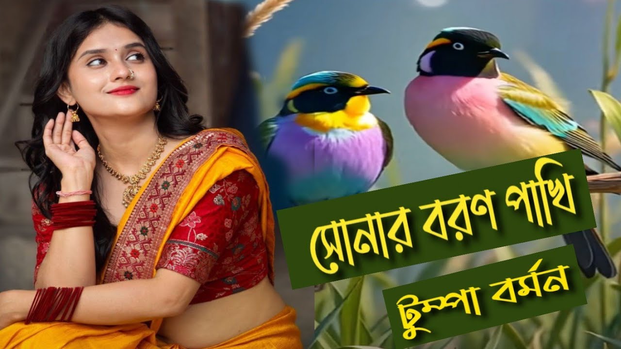 হৃদয় ছোঁয়া গান। সোনার বরণ পাখি। Sonar boron Pakh@hamar matir gan ...