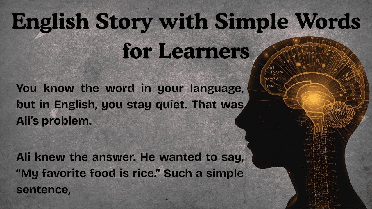 English Story with Simple Words for Learners || Improve Your English ...