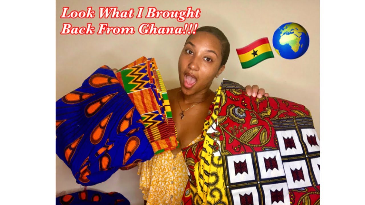 CLOTHES FROM GHANA!! 🇬🇭(Custom-Made & Store-Bought) - YouTube