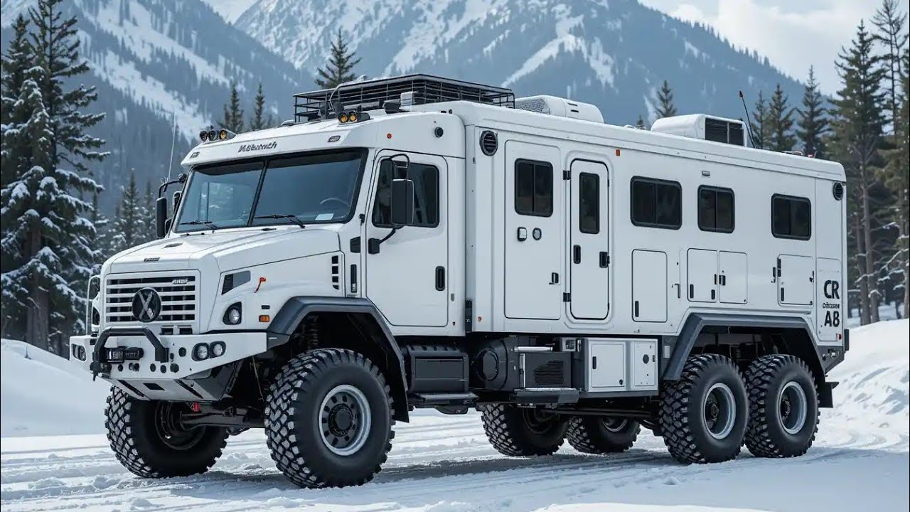 2026 Oshkosh ArcticOverlander | The Heavily Armored 6x6 Camper of the ...