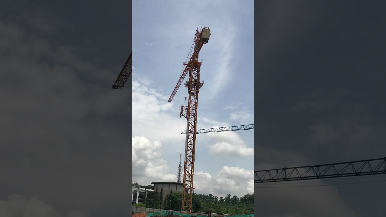#Liebherr. Liebherr Tower crane assembly - YouTube