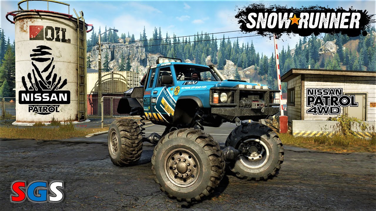 |SnowRunner| Nissan PATROL GQ by zidon [Mod] - YouTube
