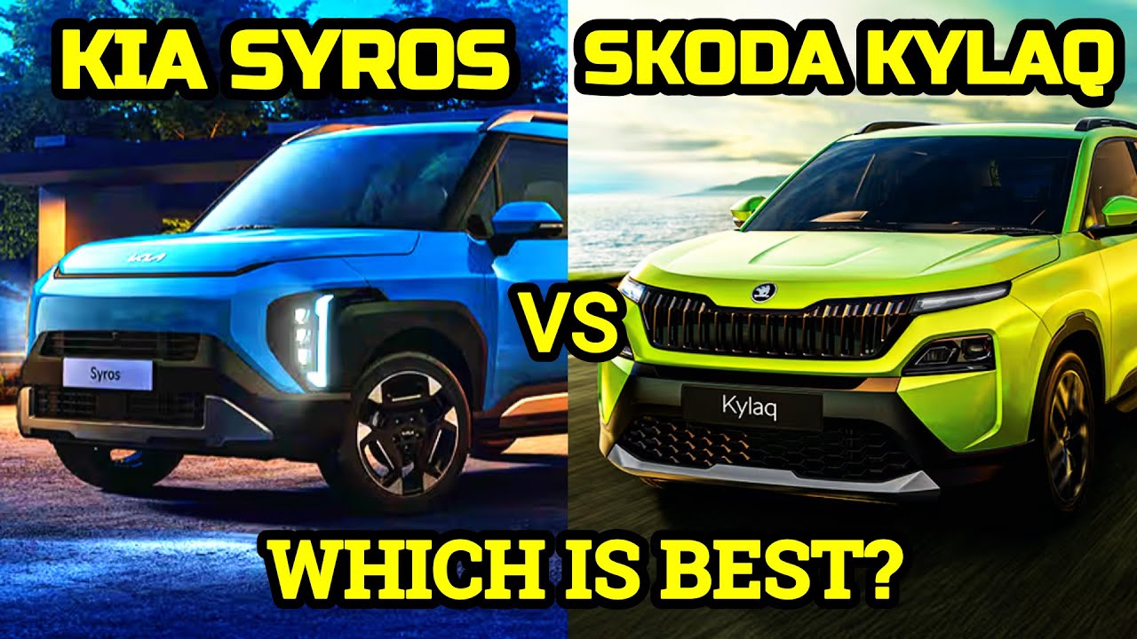 Kia Syros vs Skoda Kylaq | Syros Vs Kylaq - YouTube