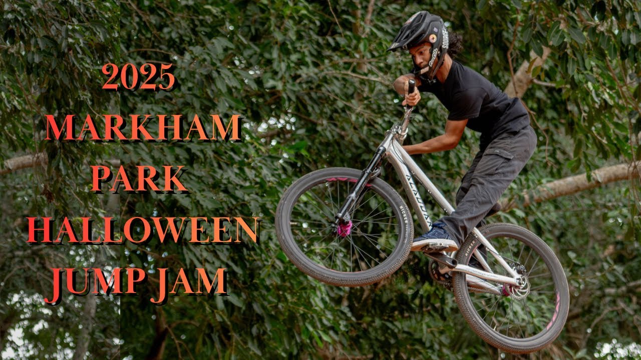MARKHAM PARK HALLOWEEN JAM | Riding a brand new addition to the Famous ...