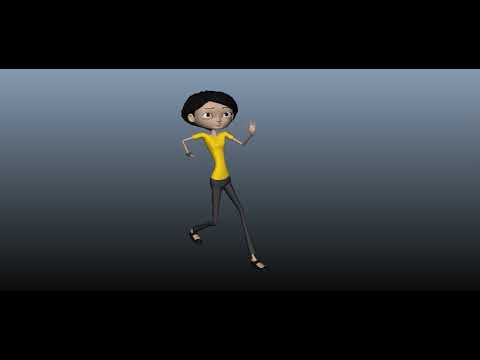 Human Sneak Cycle - 3D Character Animation - YouTube