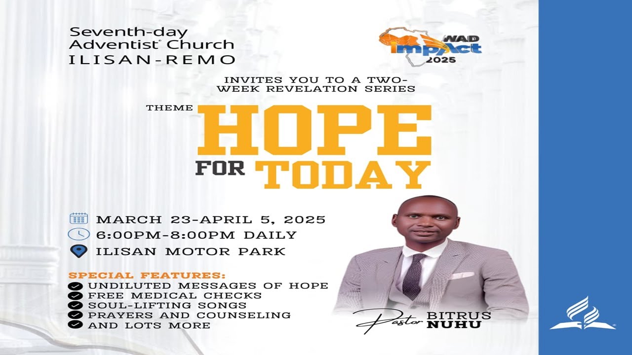 WAD IMPACT 2025 || HOPE FOR TODAY: DAY 9 || Pastor Bitrus Nuhu - YouTube