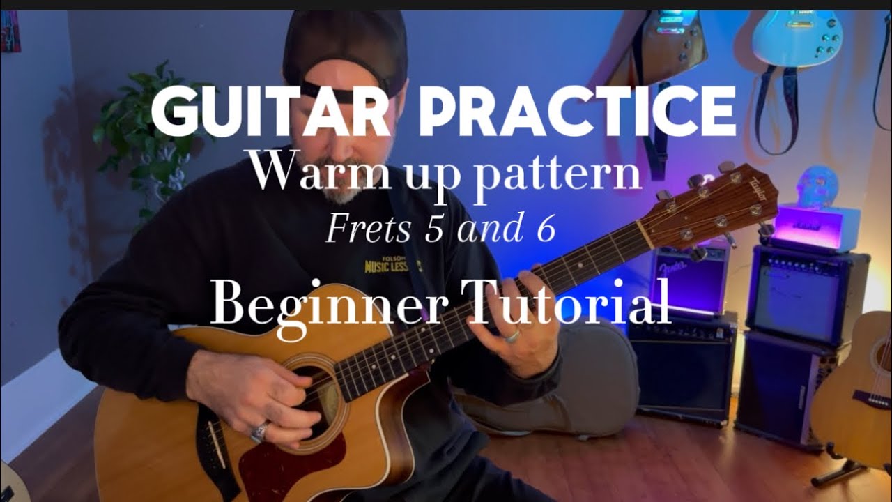 Guitar Practice Pattern | Beginner Guitar Tutorial | Folsom Music ...