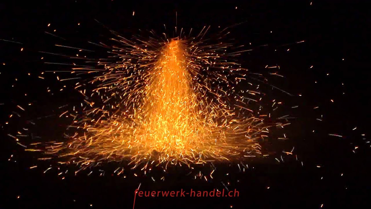 Feuerwerk-Ufo in Slow-Motion - YouTube