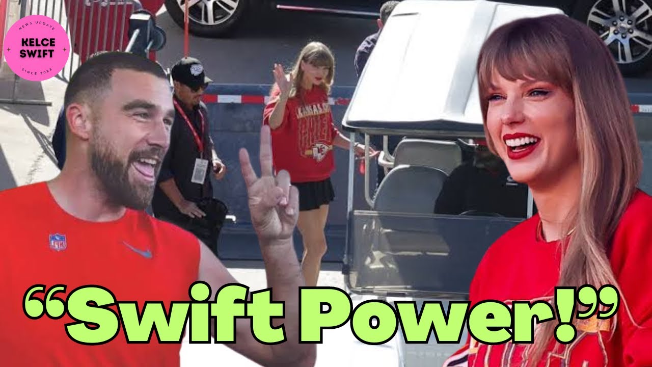 Chiefs fans get ELECTRIFIED with Taylor Swift’s ARRIVAL in Kansas City ...