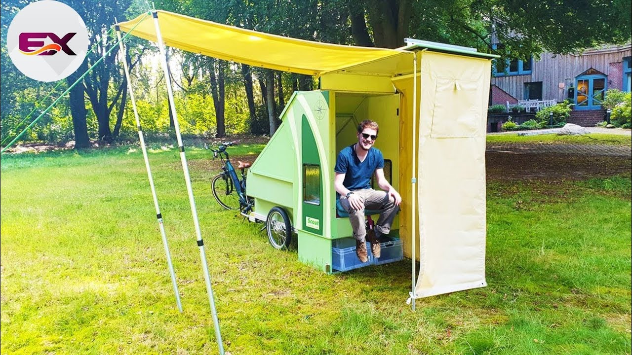 Comfortable Bike Campers Micro Mobile Caravans 2 |Top Bike Caravans ...