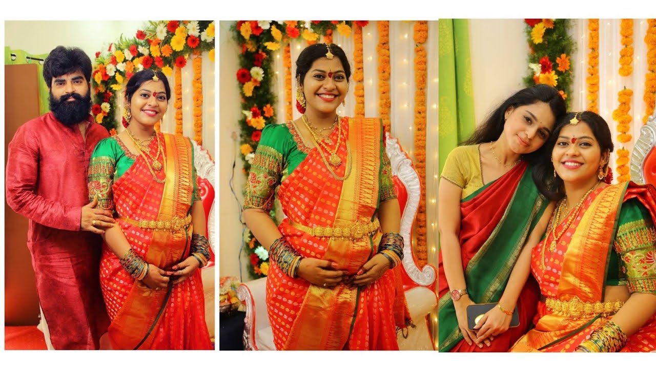 Singer Sameera Bharadwaj Seemantham Celebration Photos #Tollywood # ...