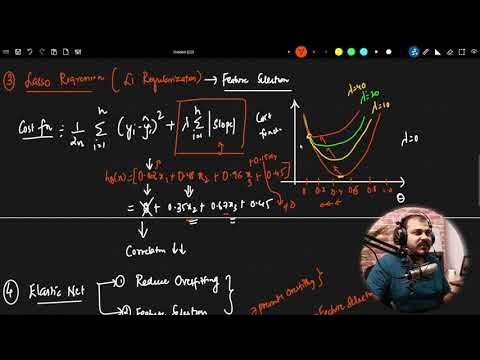 Elasticnet Regression Machine Learning Algorithm Explained In Depth - YouTube
