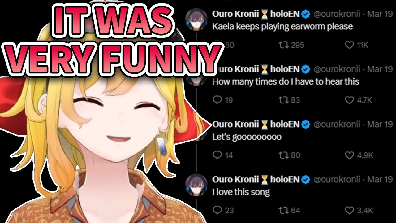 Kaela Can't Believe She Successfully Brainrotted Kronii - YouTube