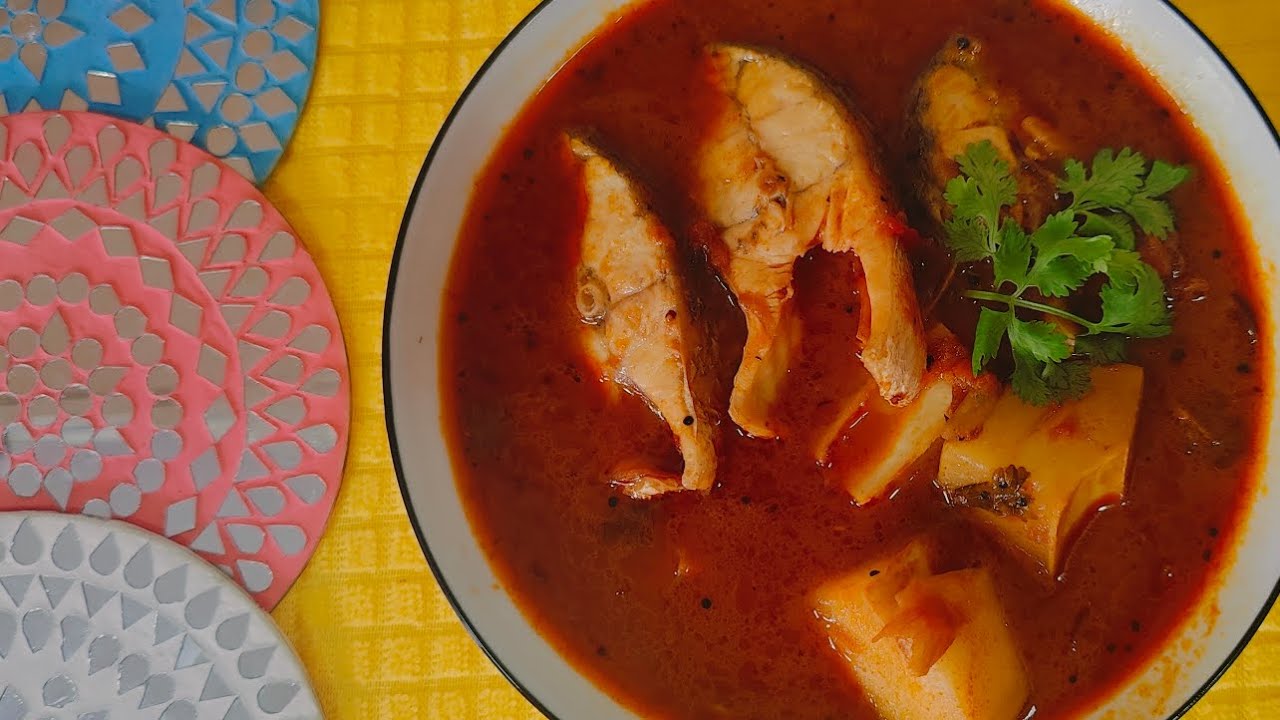 MAGIC MEEN 🥵 KULAMBU 🔥🥵| Meen kulambu in Tamil | village style | fish ...