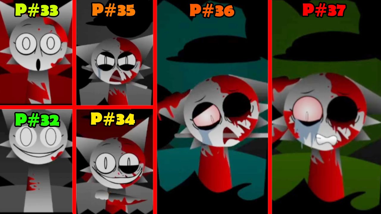 Phase 31 VS Phase 32 VS Phase 33-36 in Incredibox Sprunki Definitive ...