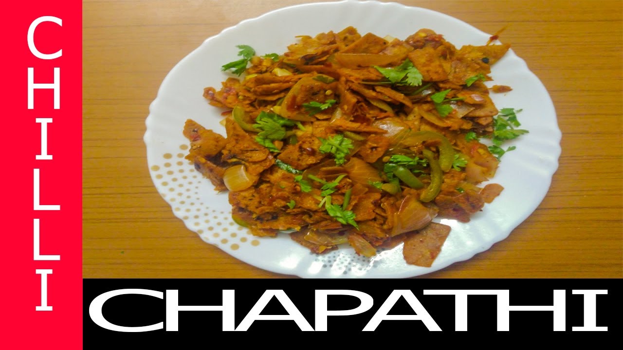 Chilli chapathi recipe | lockdown recipe 6 | home made chilli chapathi ...