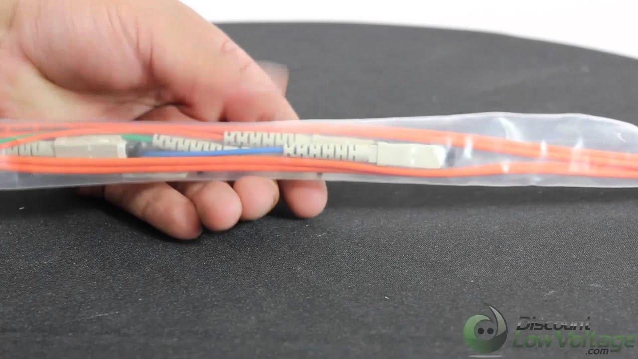 Pulling eye for fiber optic cable - YouTube