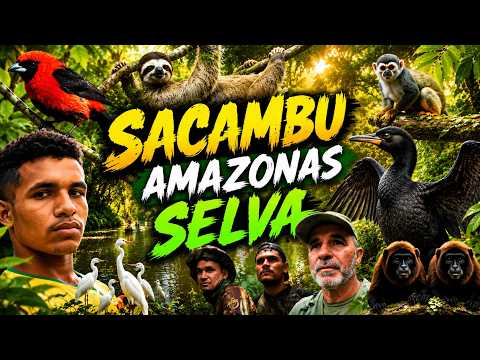 SACAMBU TOPLULUĞU, AMAZONAS | AMAZON YAĞMUR ORMANLARI KEŞİF GEZİSİ | VİDEO 45