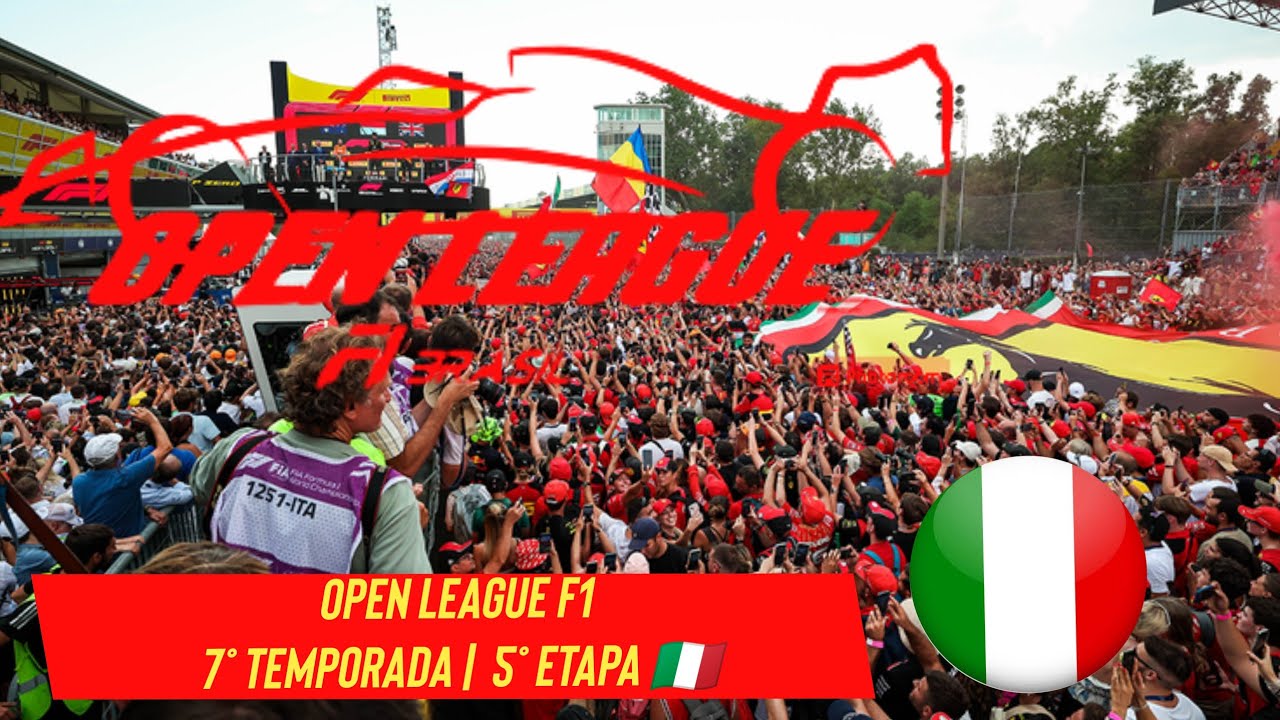 OPEN LEAGUE F1 | 7º Temporada | 5° Etapa Itália 🇮🇹 - YouTube