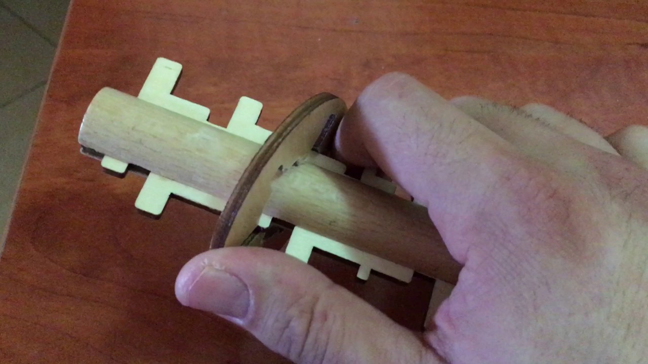 Bamboo Unlock Key Puzzle Toy for Kids Children Adult - WOOD - YouTube