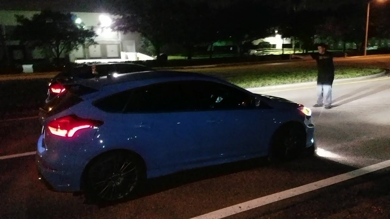 Ford Focus RS vs Focus RS vs Subaru WRX STI - YouTube