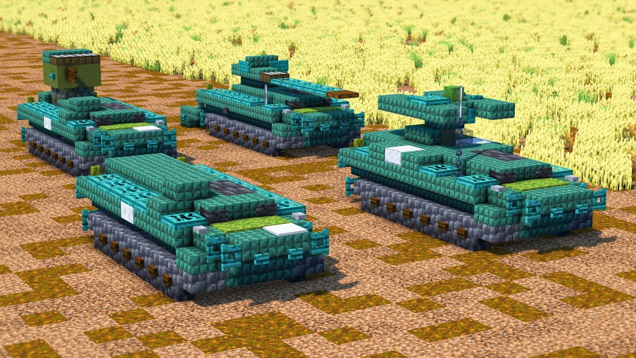 Minecraft MT-LB Strela-10 Tutorial - YouTube