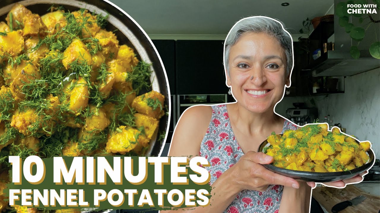 10 MINUTE FENNEL POTATOES | Deliciously Tasty Vegan Fennel Potato ...