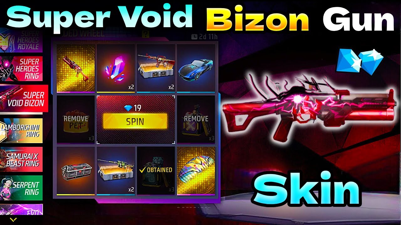 Bizon Gun Skin In Free Fire || 🔫 - YouTube