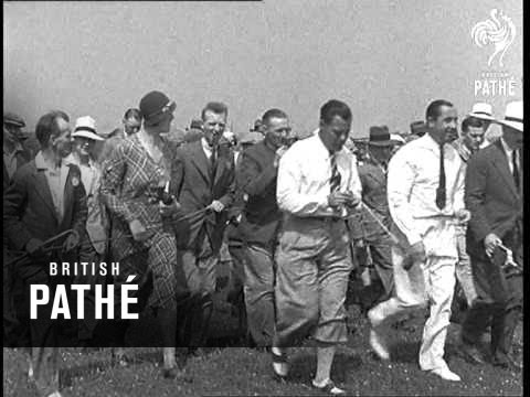 Walter Hagen Beats Percy Allis (1933) - YouTube