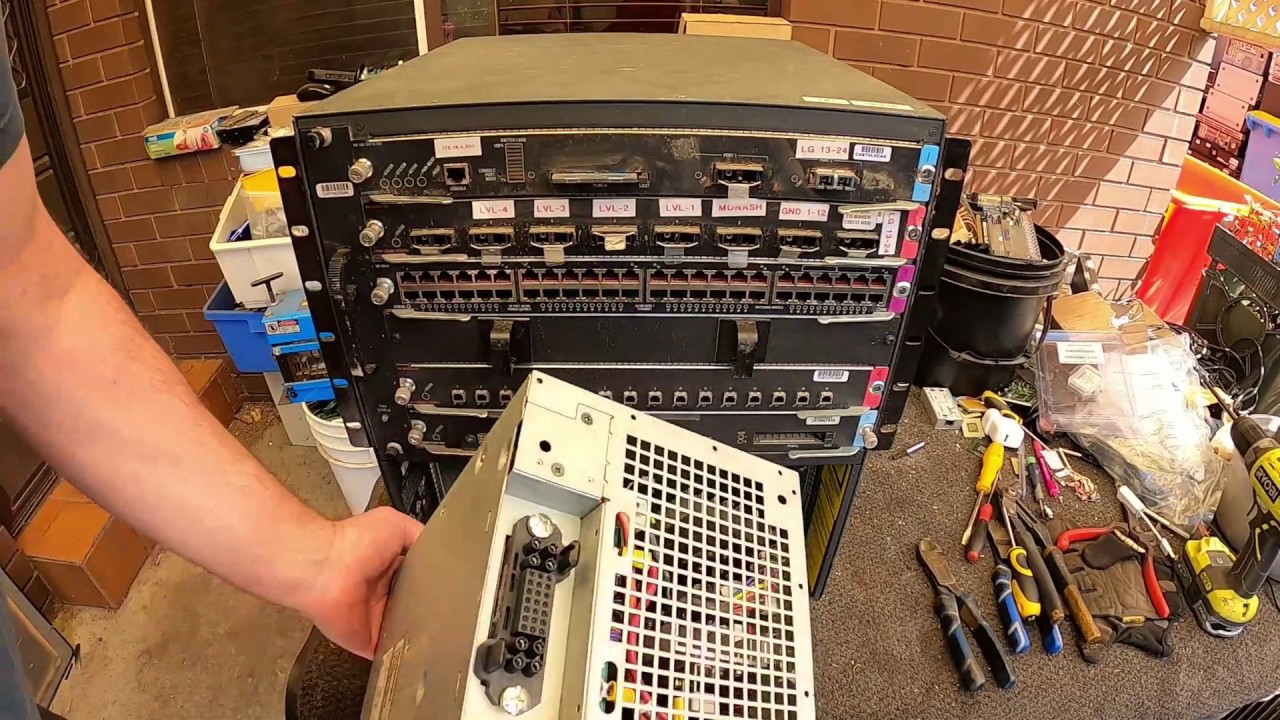 Scrap Marathon - Switches, Servers & More - YouTube