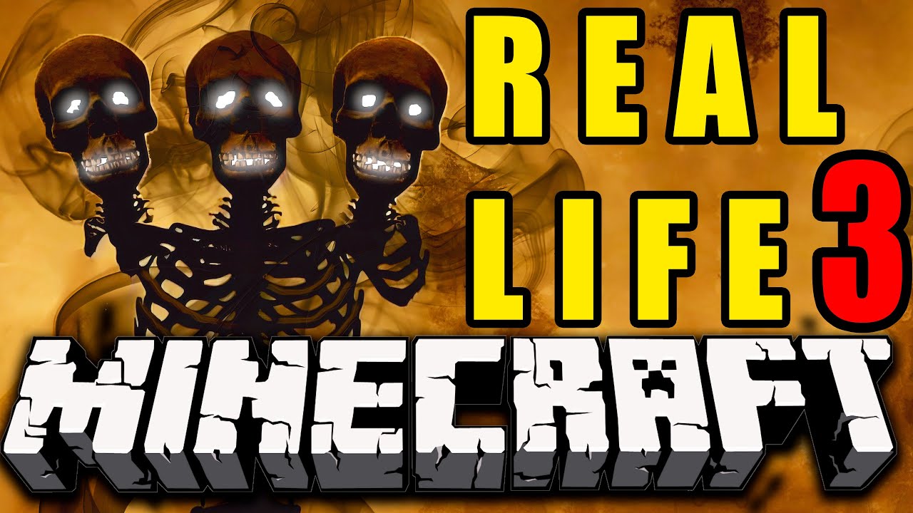 Minecraft Real Life Wither Skeleton
